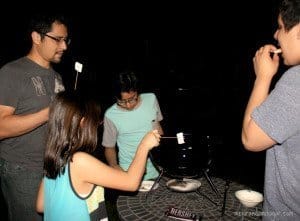 Como preparar bombones asados o S'mores